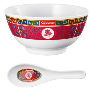 Supreme - Supreme Longevity Soup Set (Bowl and Spoon) White