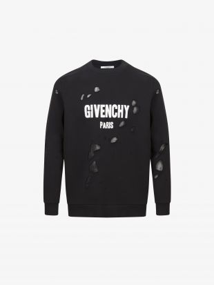 Givenchy - Sweatshirt GIVENCHY PARIS destroyed | GIVENCHY Paris