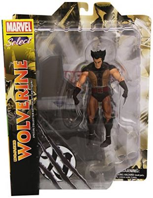 Diamond Select - Marvel - Figurine Wolverine marron