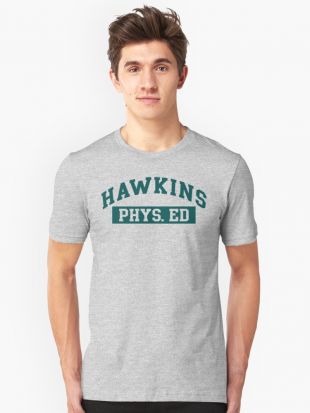 Redbubble - ‘Hawkins Phys. Ed’ T-shirt by livtees