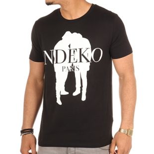Ndeko - Ndeko Tee Shirt Logo Noir LaBoutiqueOfficielle.com