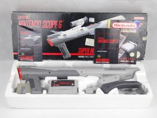 Nintendo - SNES Super Nintendo Scope 6 BOXED COMPLETE | eBay