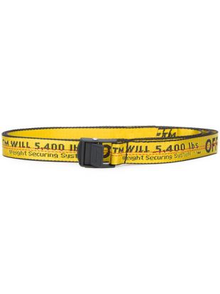 Off-White - Off White Logo Strap Belt Farfetch
