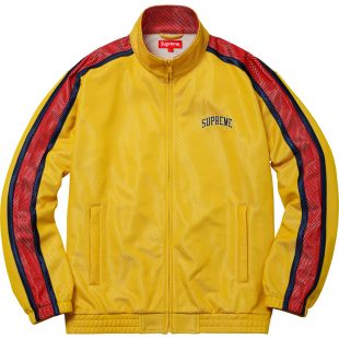 Supreme - Supreme Bonded Mesh Track Jacket Gold