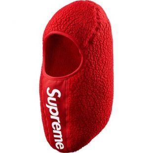 Supreme - Supreme Polartec Deep Pile Balaclava Red