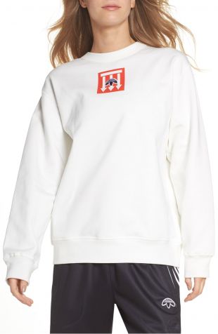 adidas x alexander wang - adidas x Alexander Wang Graphite Sweatshirt ...