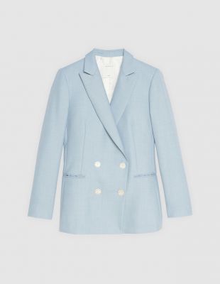 Sandro - Sky blue tailored jacket