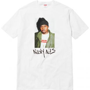 Supreme - Supreme Nas Tee White