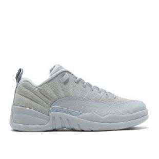 jordan - jordan 12 retro low gris