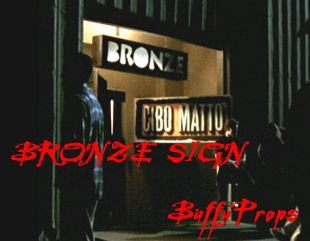 Buffyprops - Buffy the Vampire Slayer BRONZE signe