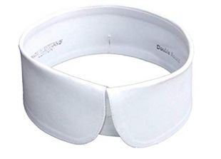 luke eyres - Double Rounded Starched Stiff Detachable Shirt Collar