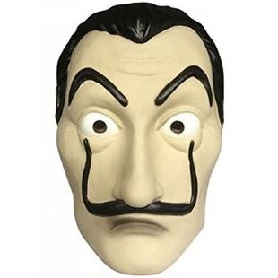 Cosfunmax - Salvador dali mask Realistic Movie Prop Face Latex Mask ...