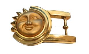 StaghoundBuckles - Vintage B. Kieselstein cordon Sun Belt Buckle ...