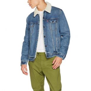 Levi's - Levi's Type 3 Sherpa Trucker Jacket 3O56E2 Taille L