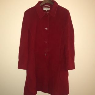 Larry Levine - Larry Levine Red Peacoat