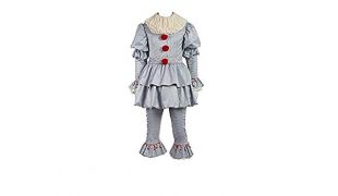 Cosfunmax - Cosfunmax Pennywise Costume Mask Set It Movie Halloween ...