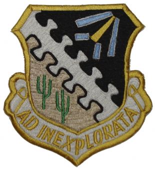 Ad Inexplorata Edwards AFB 4.75" Patch