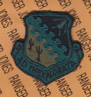 USAF Air Force Flight Test Center OD Green BDU 3 patch | eBay