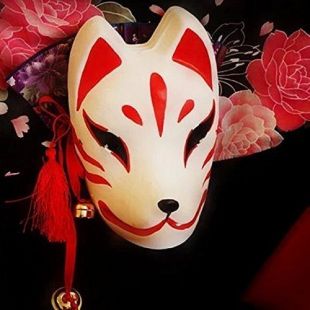 Laho - Fox simple Mask Cosplay goods fox transformation (japan import)