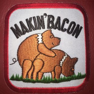 "Makin Bacon" Novelty Patch
