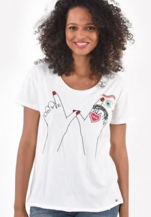 Kaporal - SOLEN OFF WHITE Tops & T Shirts - Kaporal