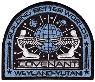 Titan One - Alien Movie Prometheus Covenant Weyland Corp Crew Uniform ...