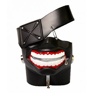 Kaneki Ken - Tokyo Kaneki Ken Mask Halloween Cosplay Props Costume 3D ...