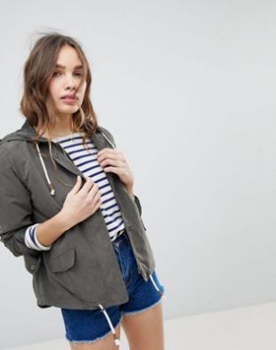 Only - Only lightweight parka jacket at asos.com