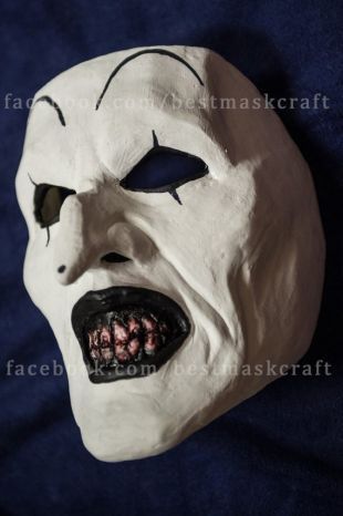 Maskforsale - inspired Terrifier all hallows eve art the clown mask ...