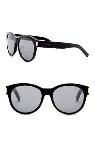 Saint Laurent - 55mm Round Sunglasses