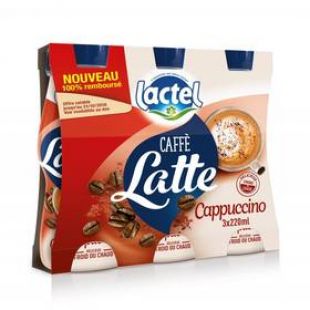 Lactel - Lactel Caffe latte cappuccino uht 3x220ml
