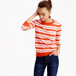 J.Crew - Tippi sweater in mixed stripe