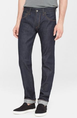 Rag & Bone - Standard Issue Fit 2 Slim Fit Raw Selvedge Jeans (Indigo)