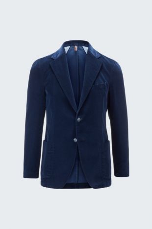 strellson - Veste de costume en velours Murdoc, bleu foncé par Strellson