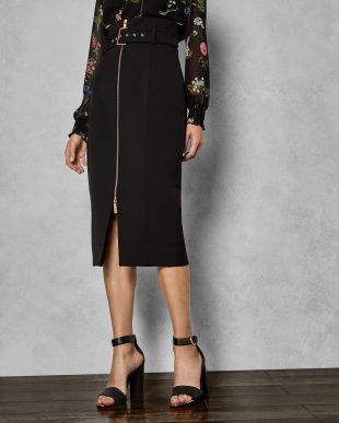 Ted Baker - Top stitch detail pencil skirt Kaara by Ted Baker