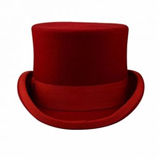 BUYITNOW - BUYITNOW Premium Wool Victorian Steampunk Mad Hatter Top Hat ...