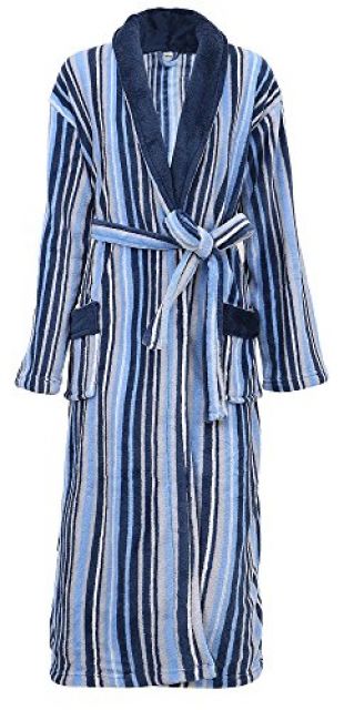 jasmine - Kimono Robe Soft Plush Velvet Terry Shawl Collar Bathrobe ...