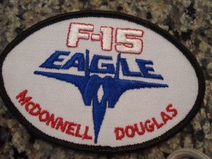USAF F 15 Eagle McDonnell Douglas Patch | eBay