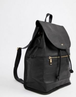 ASOS DESIGN - Sac à dos souple avec fermeture éclair at asos.com