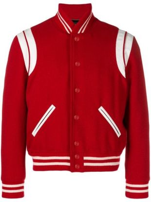 yves saint laurent - Saint Laurent Teddy Varsity Jacket