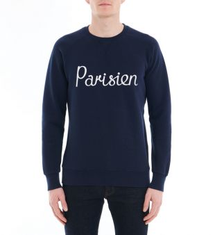 Maison Kitsuné - Sweat à flocage Parisien