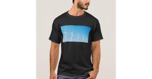 Zazzle - Zazzle Group of wind turbines T-Shirt
