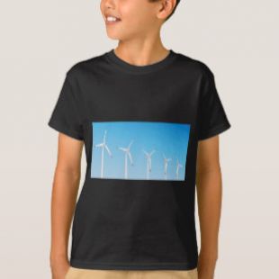 Zazzle - Group of wind turbines T-Shirt