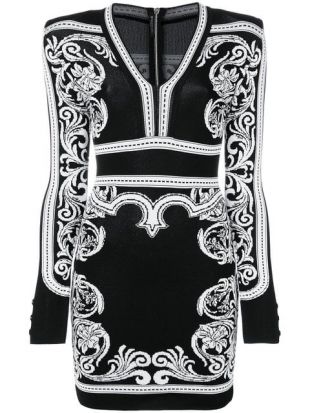 Balmain - Short Baroque Dress
