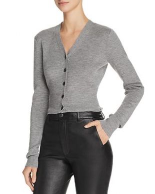 Alexander Wang - Twist-Back Wool Cardigan