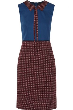 Marc Jacobs - Printed wool twill dress