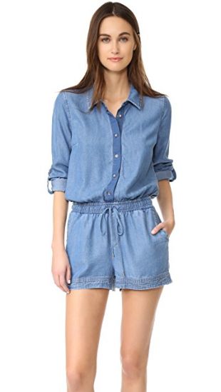 splendid - Blocked Indigo Romper