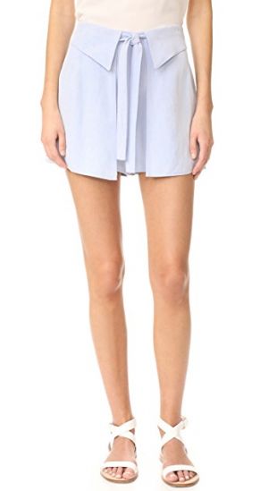 DEREK LAM 10 CROSBY - Wrap Front Shorts