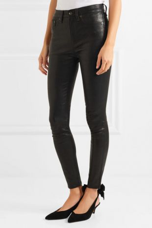 Rag & Bone - Leather Skinny Pants