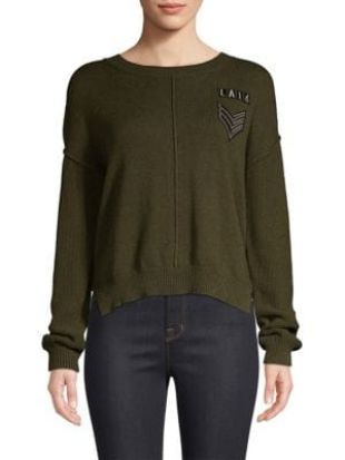 Rails - Stafford Patch Cotton & Cashmere Sweater